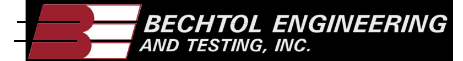 Welcome to Bechtol Engineering and Testing, Inc.